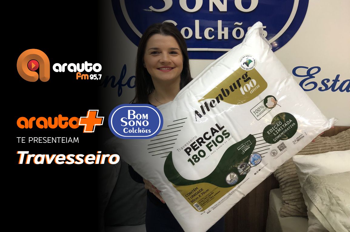 Travesseiro - Bom Sono Colchões | ARAUTO 95.7 FM